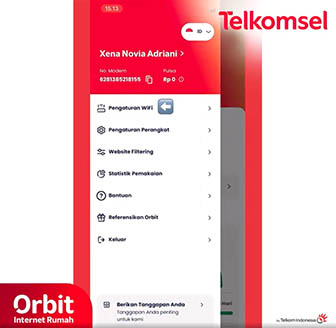 Cara Ganti Password WiFi Telkomsel Orbit